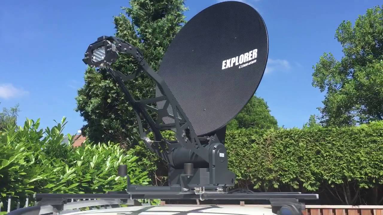 Cobham Explorer 8100 - YouTube