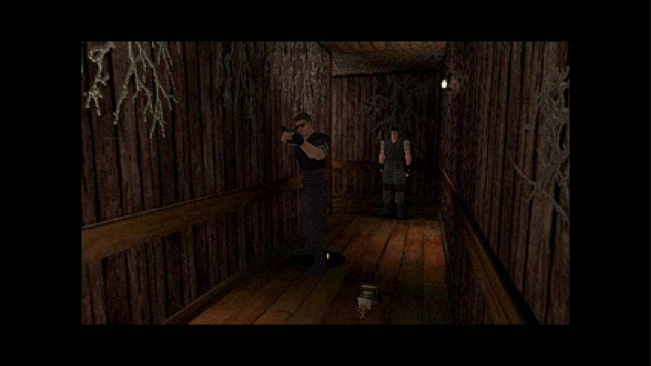 Resident Evil: Director's Cut albert wesker encounter first one - YouTube