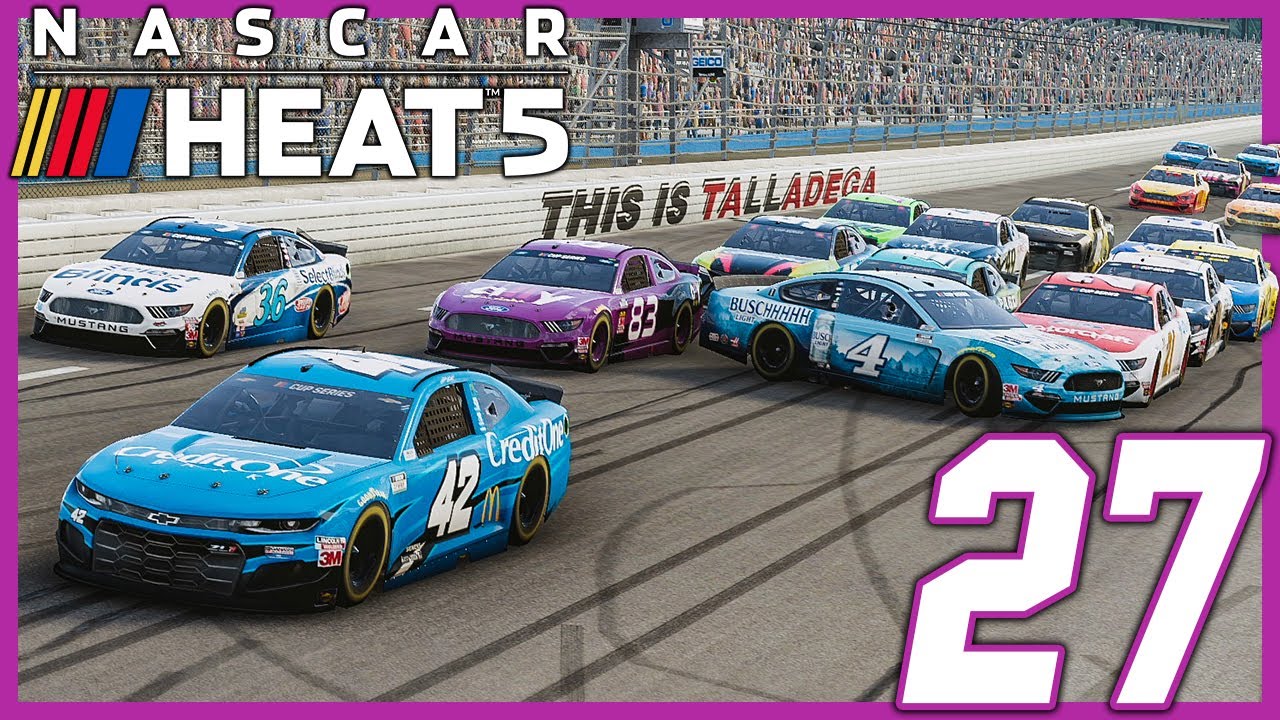 HOUSTON WE HAVE A PROBLEM | NASCAR Heat 5 Career Mode | Race 10/36 ...