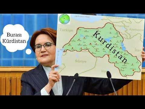 Thanks for Meral Akşener and Devlet bahçeli , Kurdistan Map
