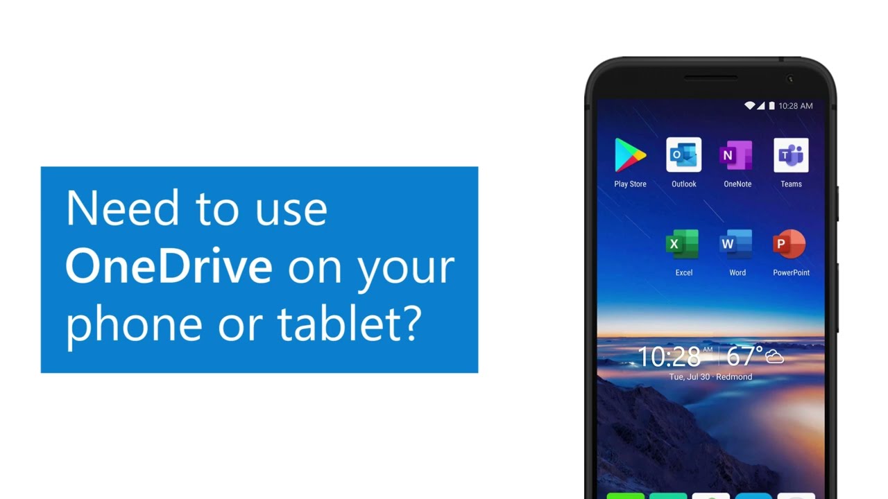 Set up your OneDrive on Android phone or tablet | EXPERTZONE ...