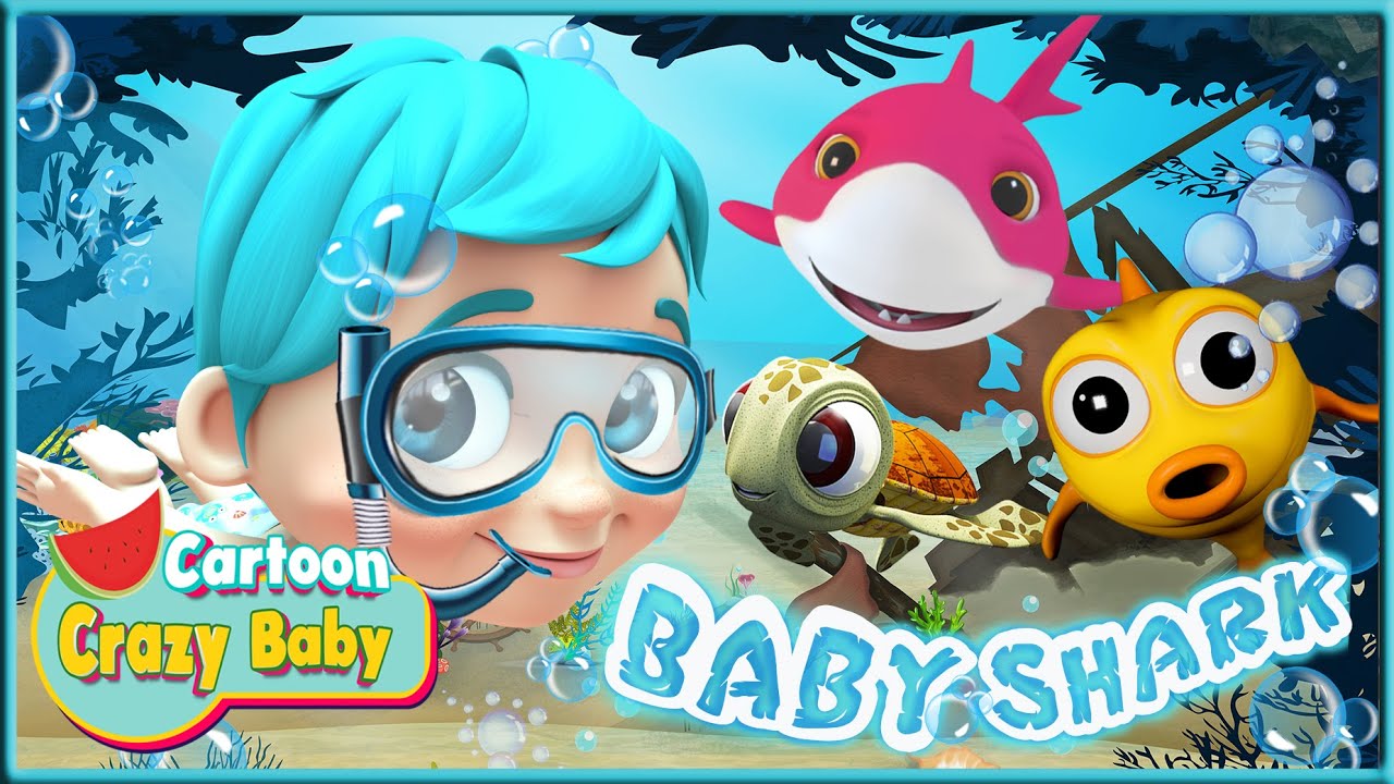 Chanson de Bébé Requin | plus de chansons pour enfants | Crazy Baby ...