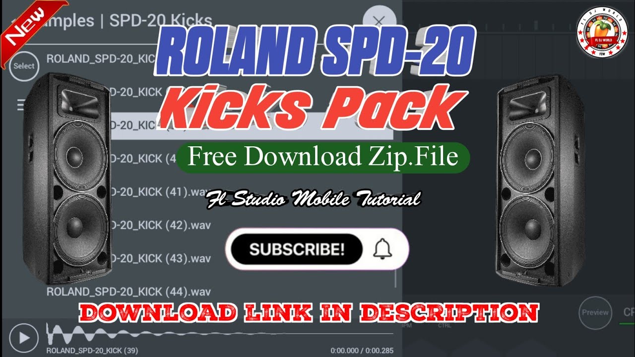 Roland Spd 20 Kicks Pack Free Download Zip.File || Dj Kicks Pack || Fl ...