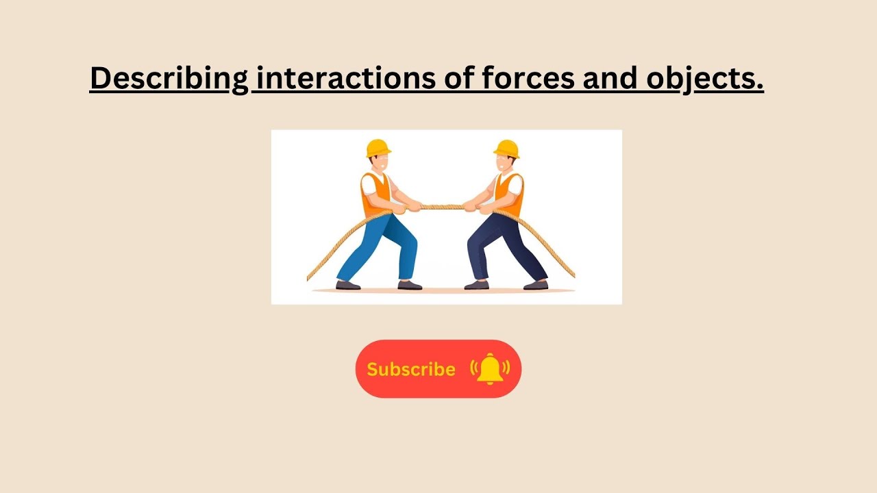 Describing interactions of forces and objects for AQA GCSE Physics and ...