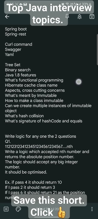 Top Java Interview Topics Coding Java Functionalprogramming Code Software Springboot Youtube 