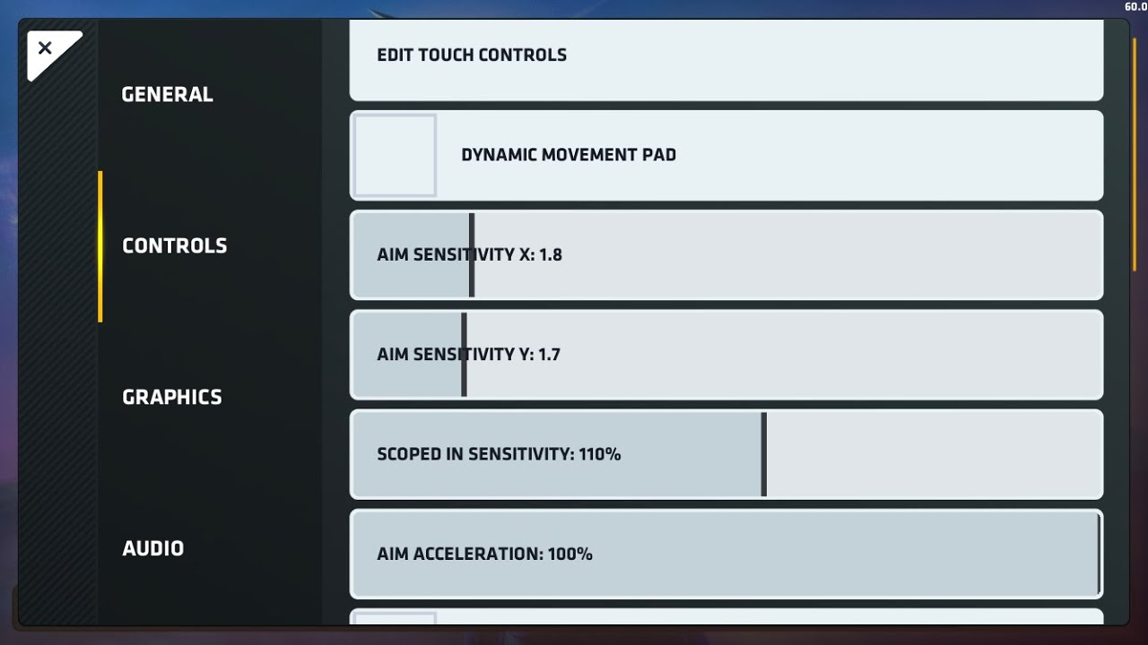 Critical ops | settings video | X: 1.8 and Y: 1.7 | nervous iOS - YouTube