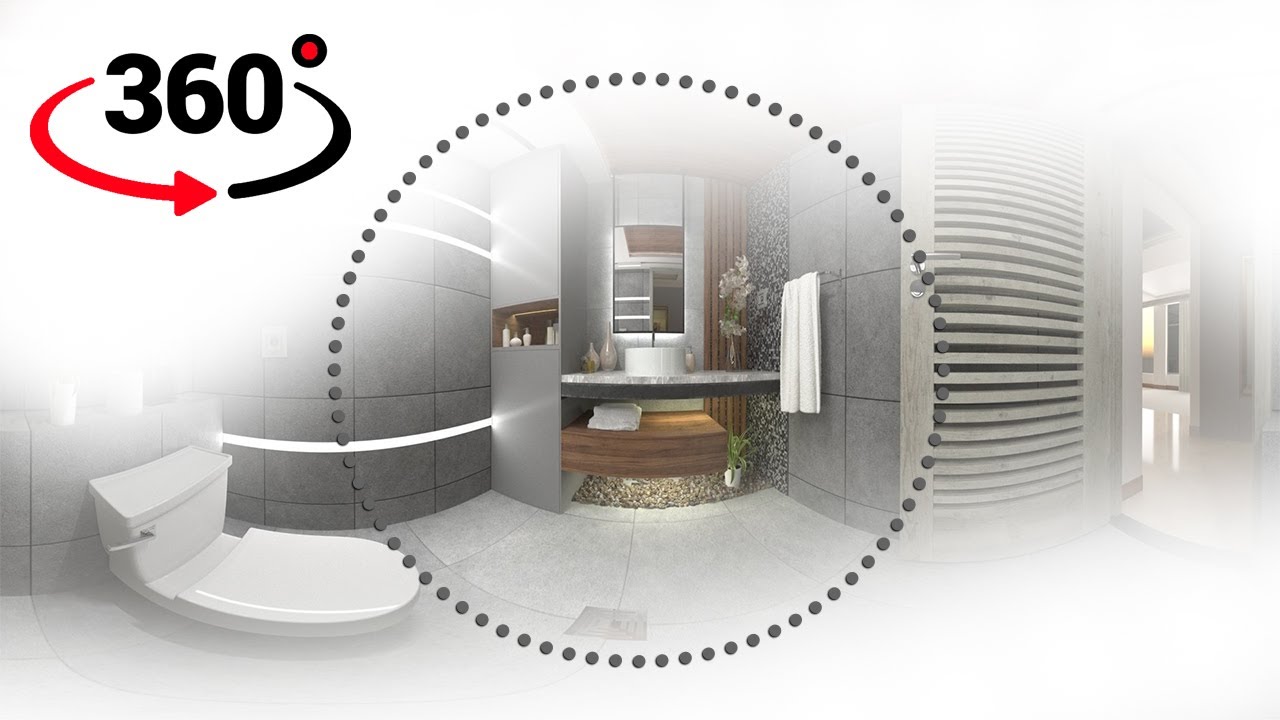 360 video | VR | Flushed down a toilet version 2 #360video - YouTube