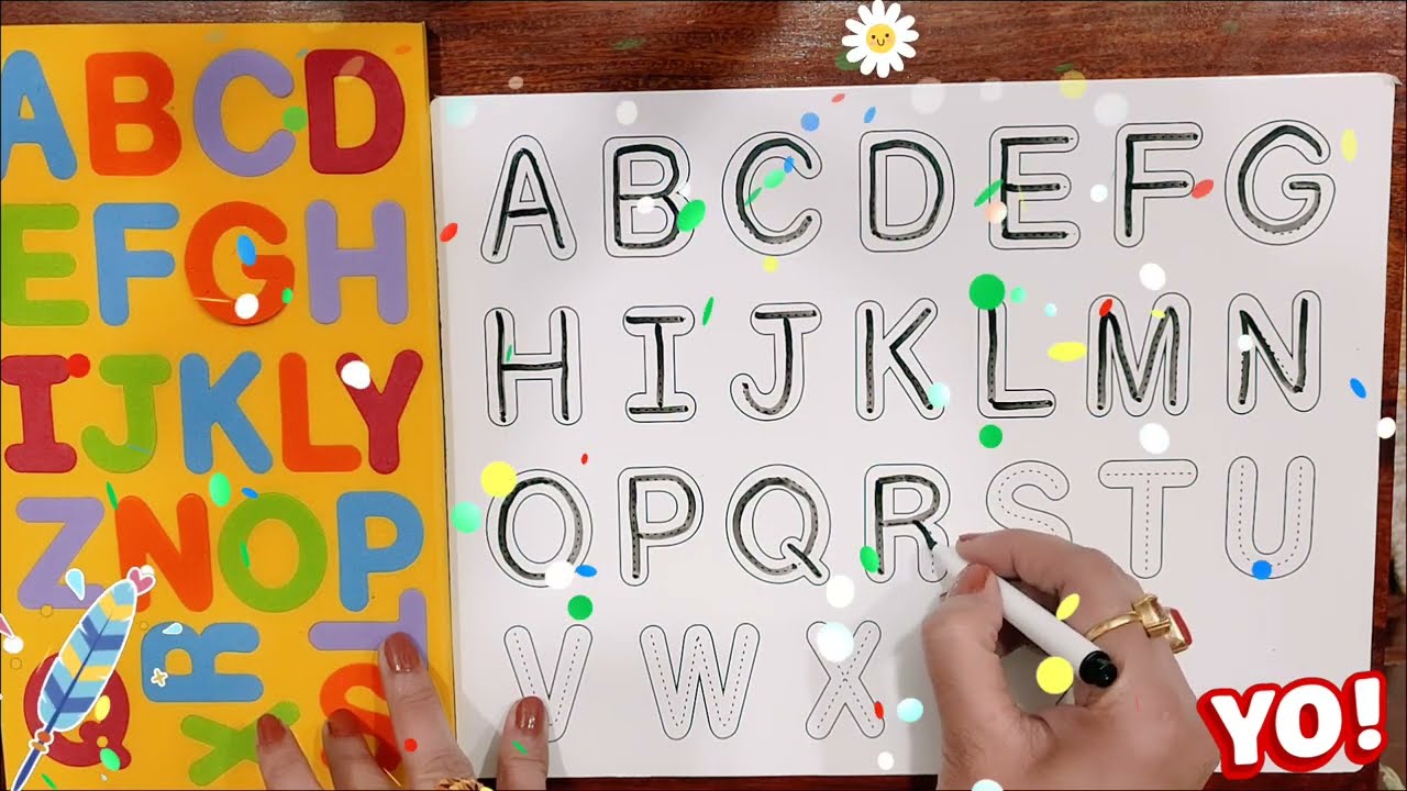 LEARN TO WRITE ABCD | ALPHABETS | ENGLISH FOR KIDS - YouTube