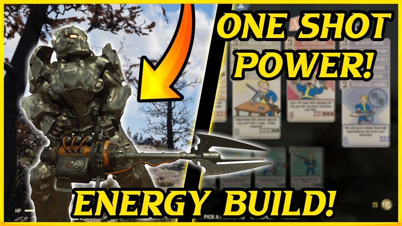 [Fallout 76] - One Shot Power! Plasma Style! - YouTube
