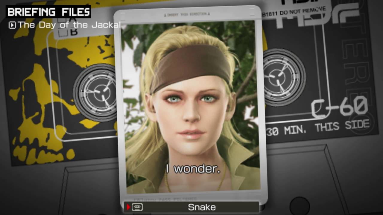 Cassette tapes. Cécile | MGS: Peace Walker - YouTube