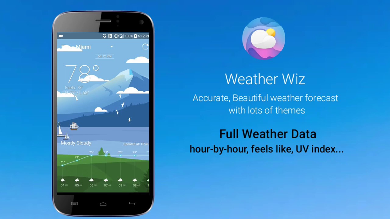 Weather Wiz - Beautiful Weather App for Android phones - YouTube