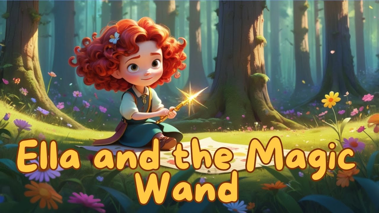 "Ella and the Magic Wand". Bedtime Story about Kindness. Kids Story # ...