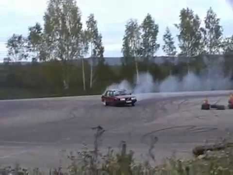 Volvo 740 Turbo Drifting. - YouTube