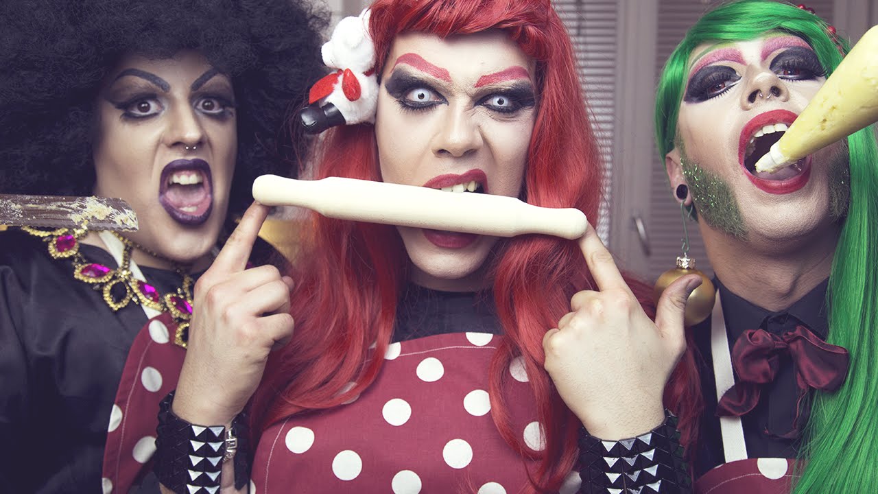 Drag Queens into the kitchen ~ il Porco nel Cestino - YouTube