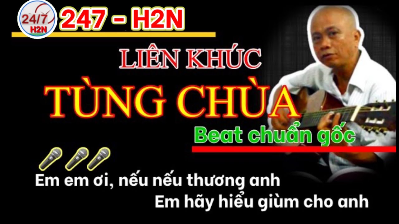 Karaoke Liên khúc Nhạc chế trong tù Beat chuẩn Guitar - TÙNG CHÙA ...