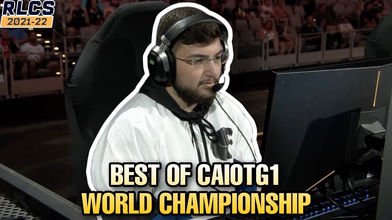 Best of CaioTG1 Rocket League World Championship (All Goals) RLCS 2021 ...
