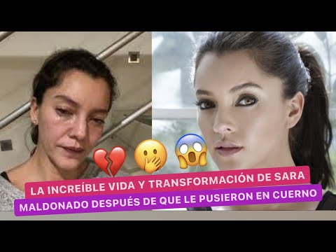 😱La INCREÍBLE vida y transf0rmación de Sara Maldonado después de que le pusieron el CUERNO😭