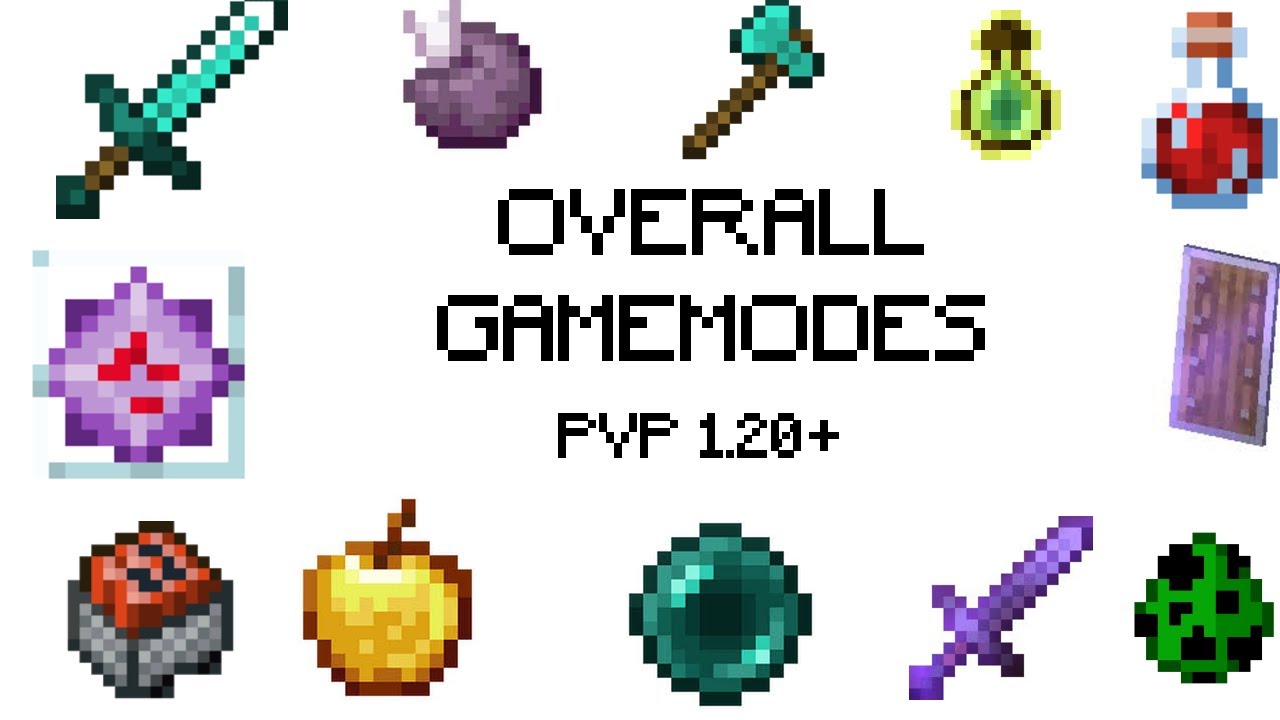 THE OVERALL PVP GAMEMODES IN MINECRAFT 1.20 - YouTube