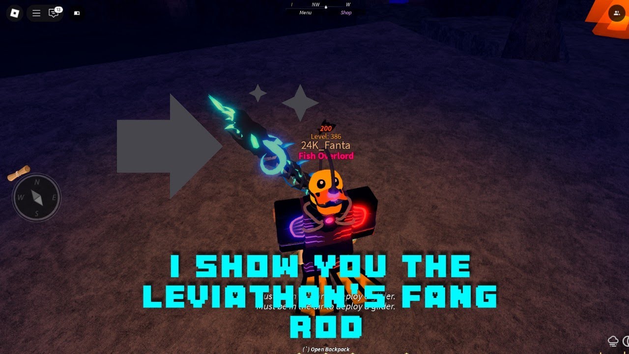 I show you the leviathan's fang rod - YouTube