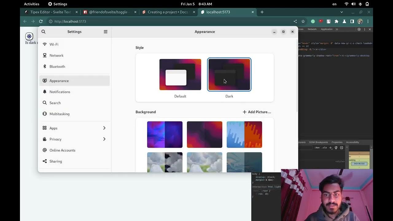 Easy Dark Mode Toggle in Svelte/Kit with system toggle and persistent theme support - YouTube