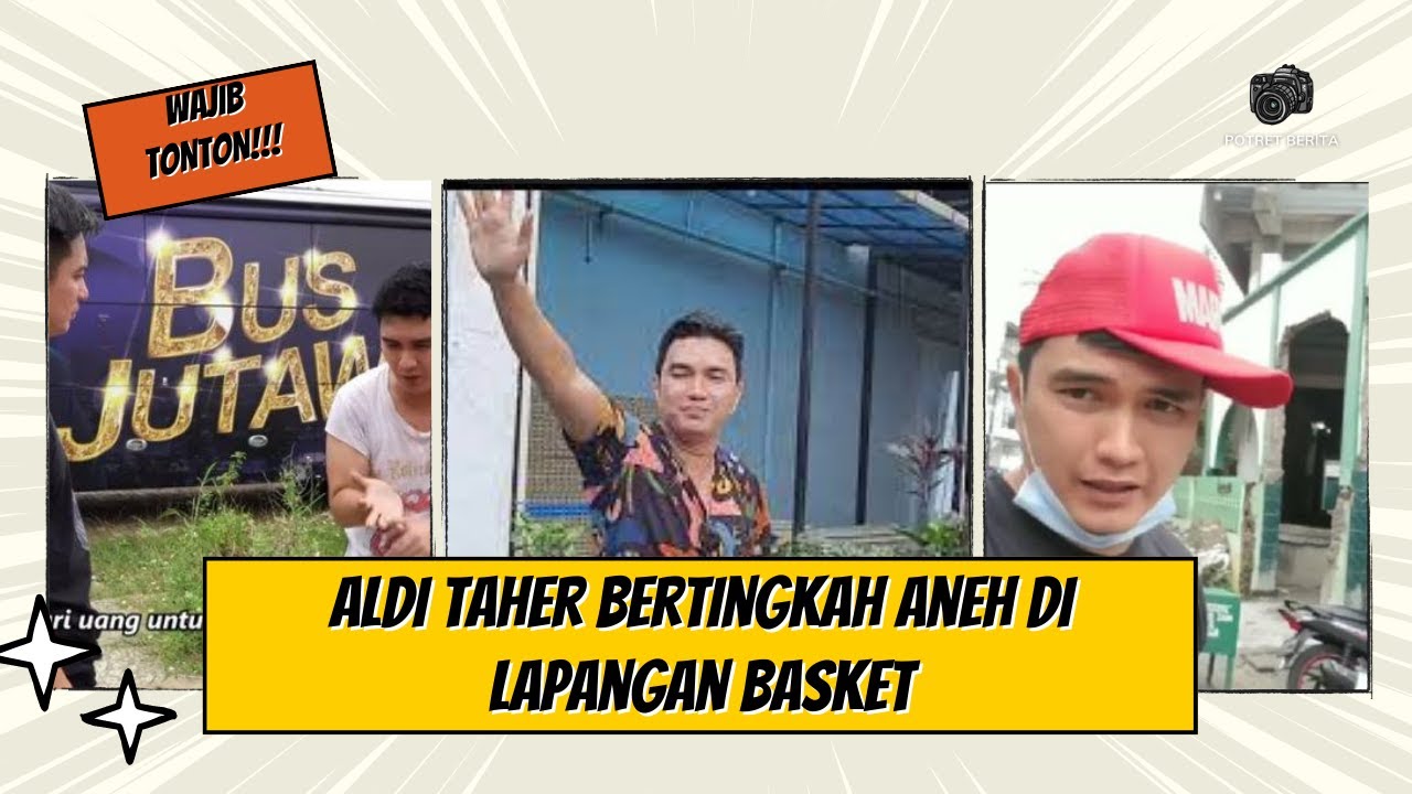 Tingkah Aldi Taher Bikin Satu Lapangan Basket Ketawa - YouTube