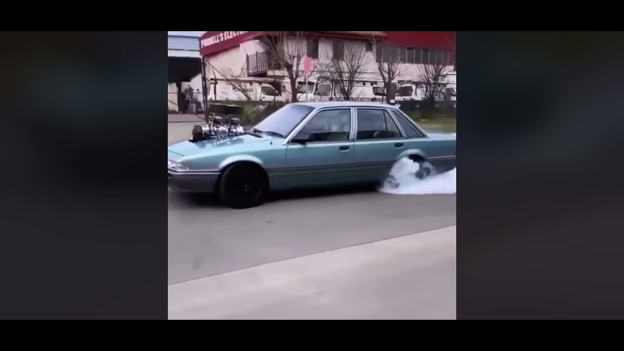 SUPERCHARGER VL power skid leaving work on Friday 👌👌👌 #chevy #ss #vxr8 ...