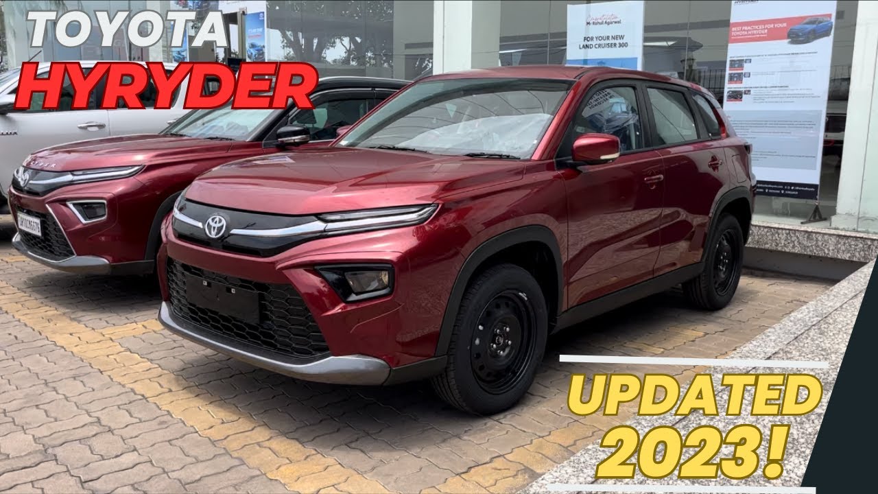 New Update के साथ 2023 Toyota Hyryder Neodrive E @ 10.74 Lac #toyota # ...