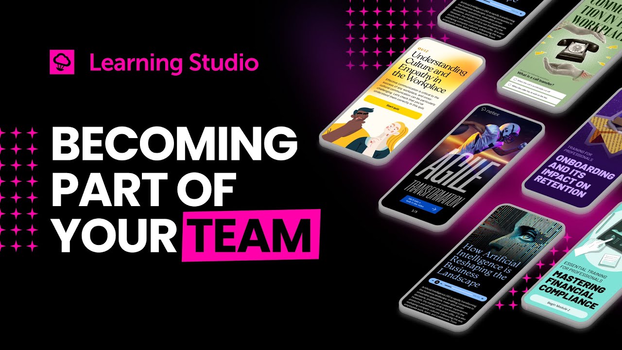 Learning Studio · Becoming part of your team - YouTube