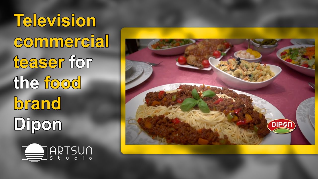 Television commercial teaser for food brand - YouTube