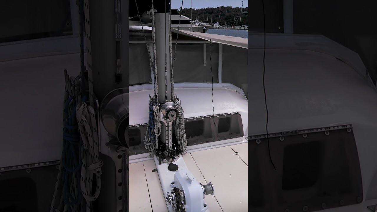 TAT2 Wharram Pahi 42 Mast Step - YouTube