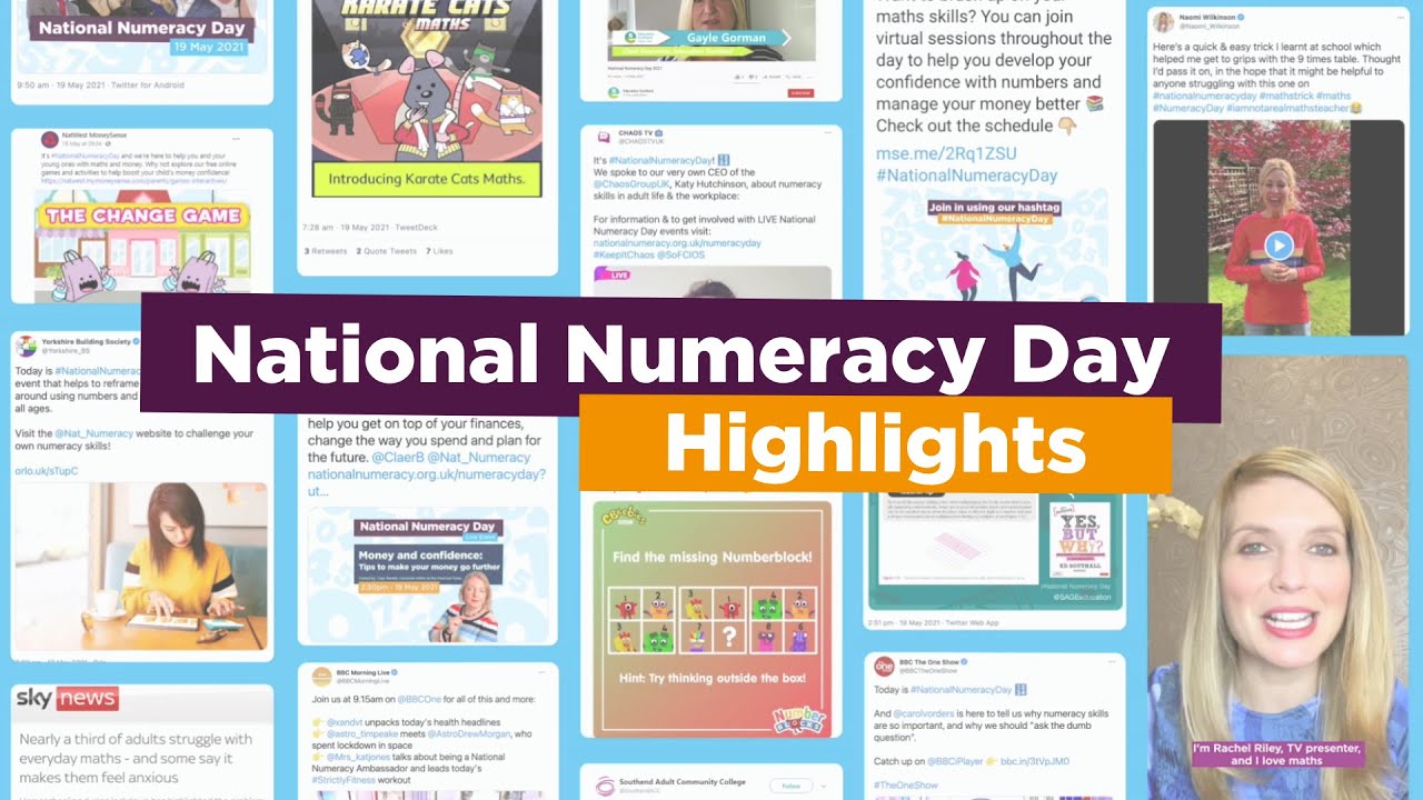National Numeracy Day 2021 | Showreel - YouTube