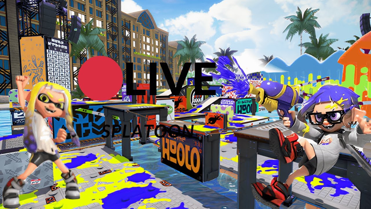 Splatoon live fr |Ranked Et salmon run - YouTube