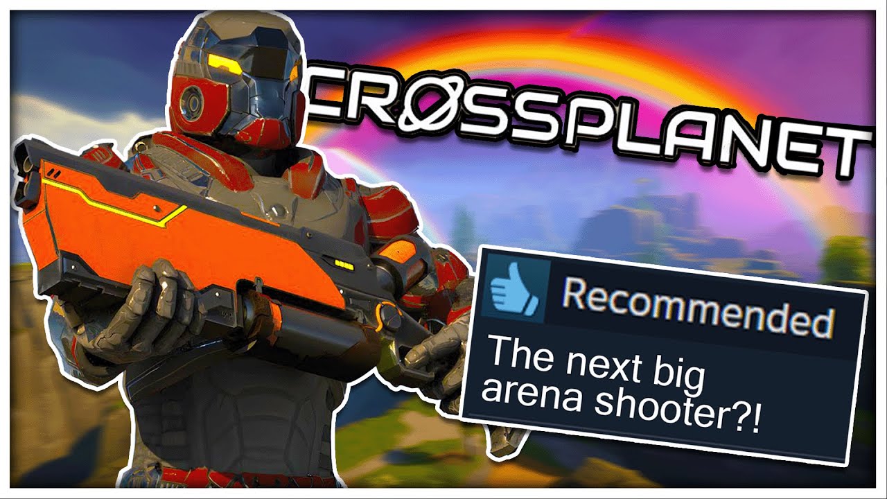 This Halo-like Arena Shooter Is Surprisingly Fun (CrossPlanet) - YouTube