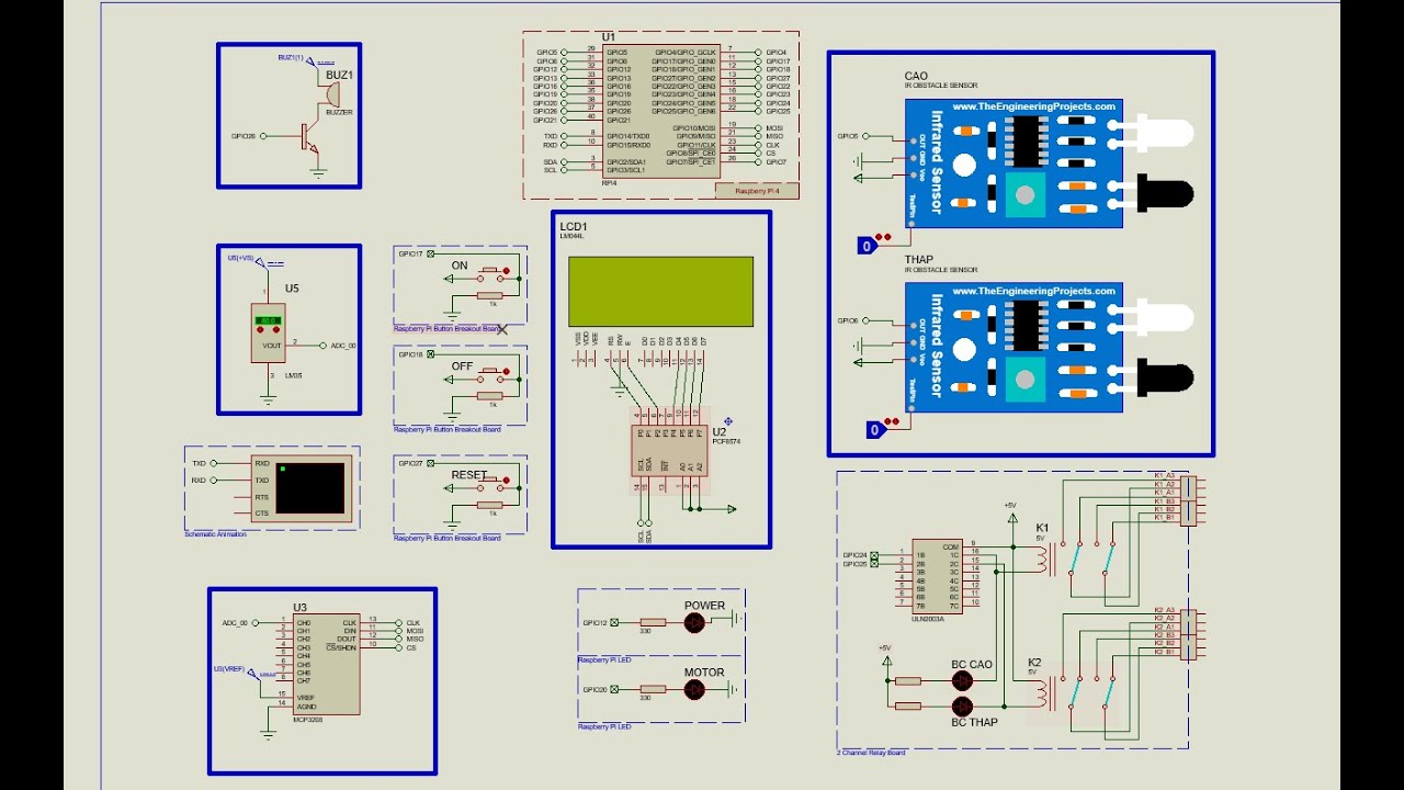 Raspberry Pi 4: Hệ thống đếm và phân loại sản phẩm theo chiều cao - YouTube