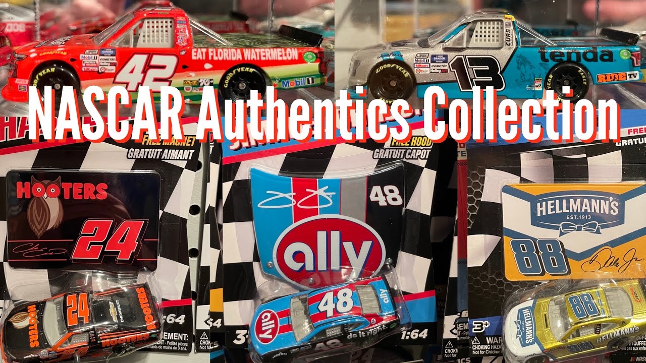NASCAR Authentics Collection Tour! - YouTube