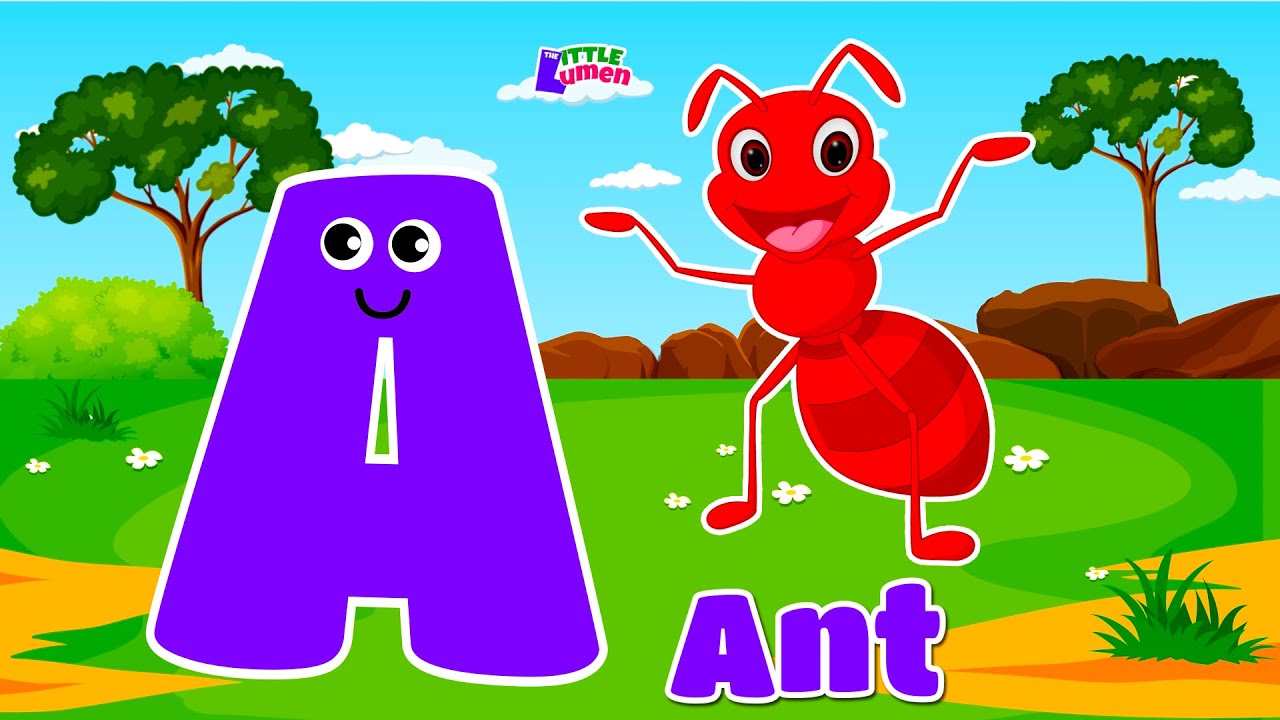 ABC Animals Phonics Song | ABC Phonics Song For Kindergarten | A for ...