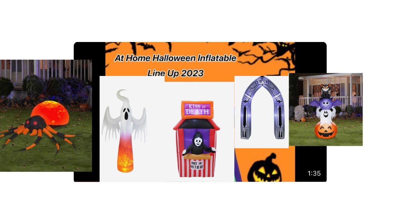 At home halloween inflatables - YouTube