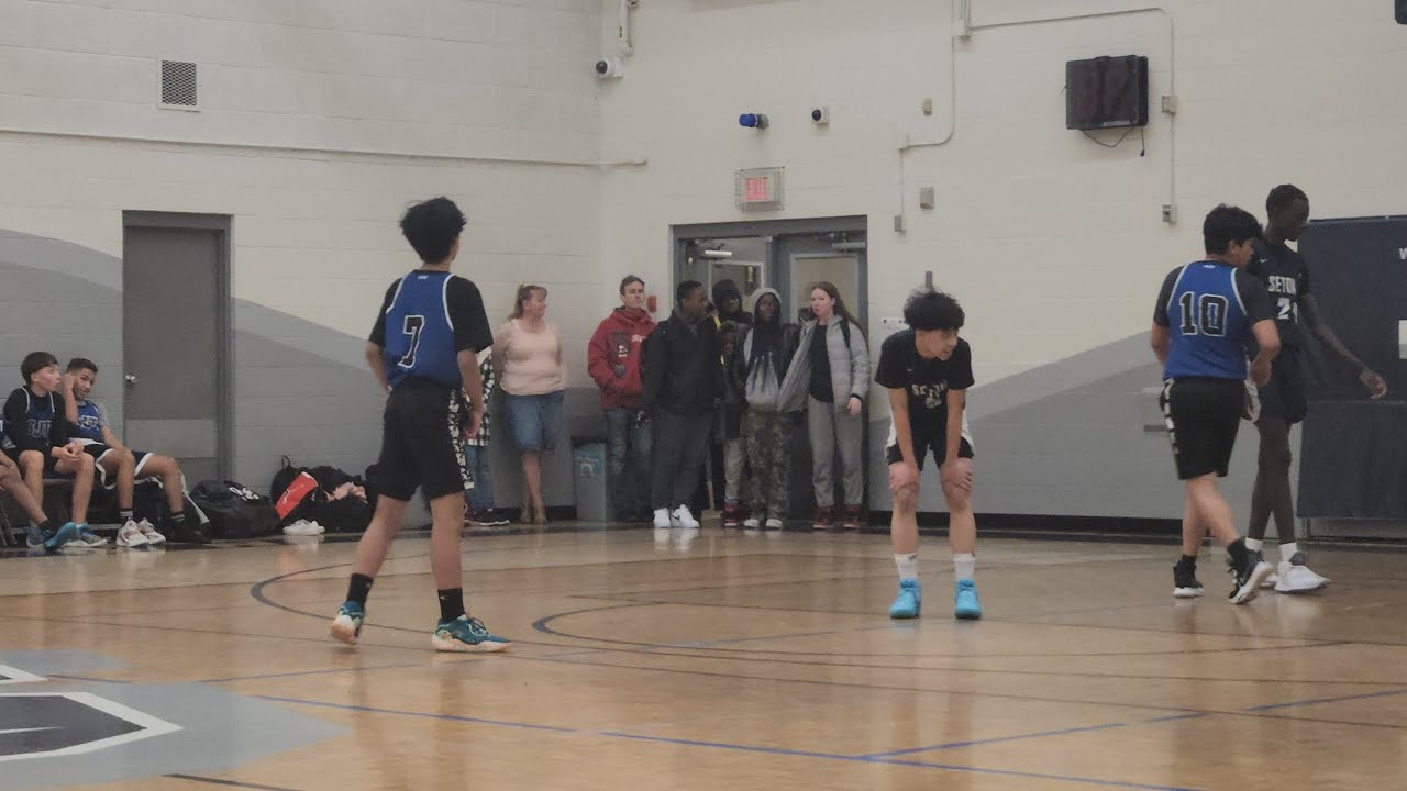 Seton Sabres vs SJT Tritons 1st Q 02.22.23 #JHSBasketball - YouTube