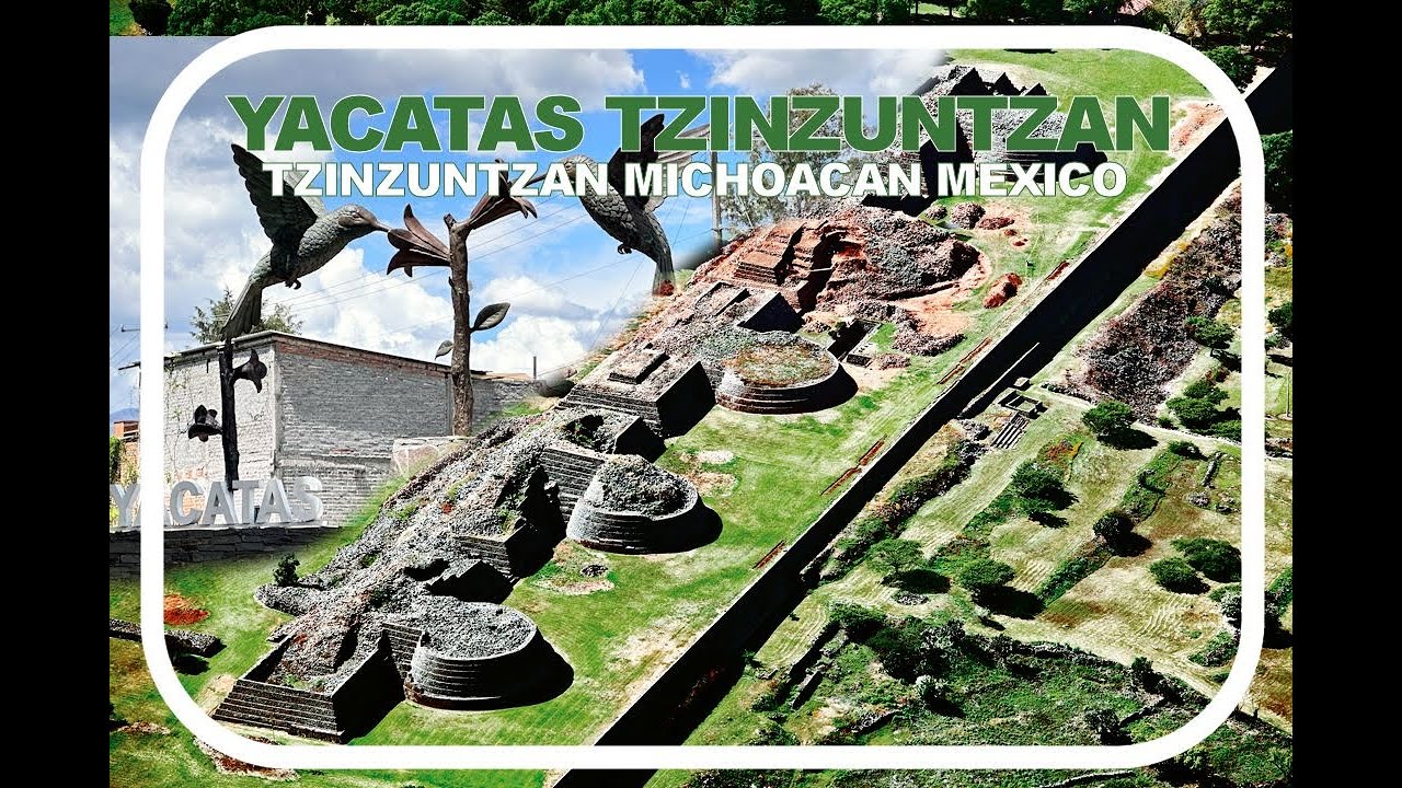 Yacatas Semi-Round Pyramids Tzinzuntzan Michoacan Mexico ...