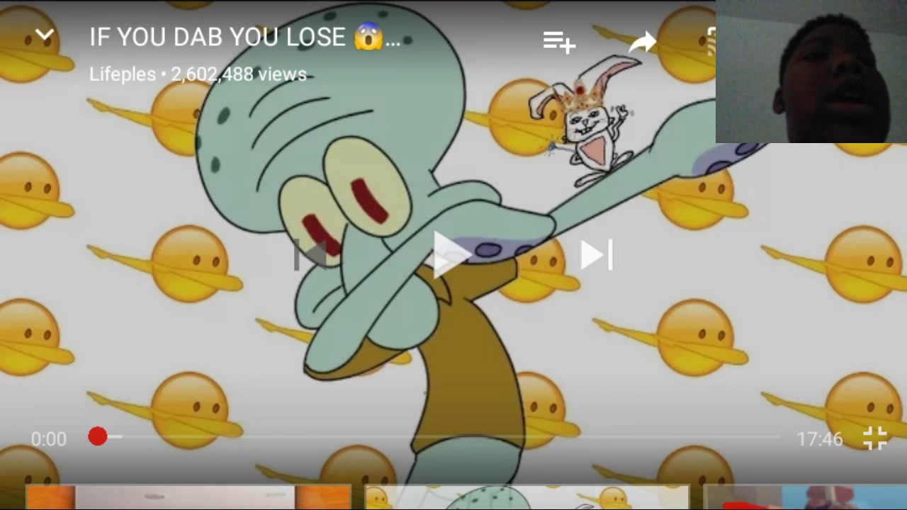 Reacting to if you dab you lose - YouTube