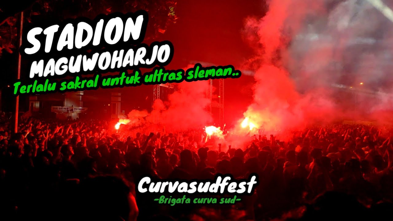 Acara SUPORTER PSS SLEMAN /BCS yang Bikin MERINDING‼️ ultras PSS sleman ...