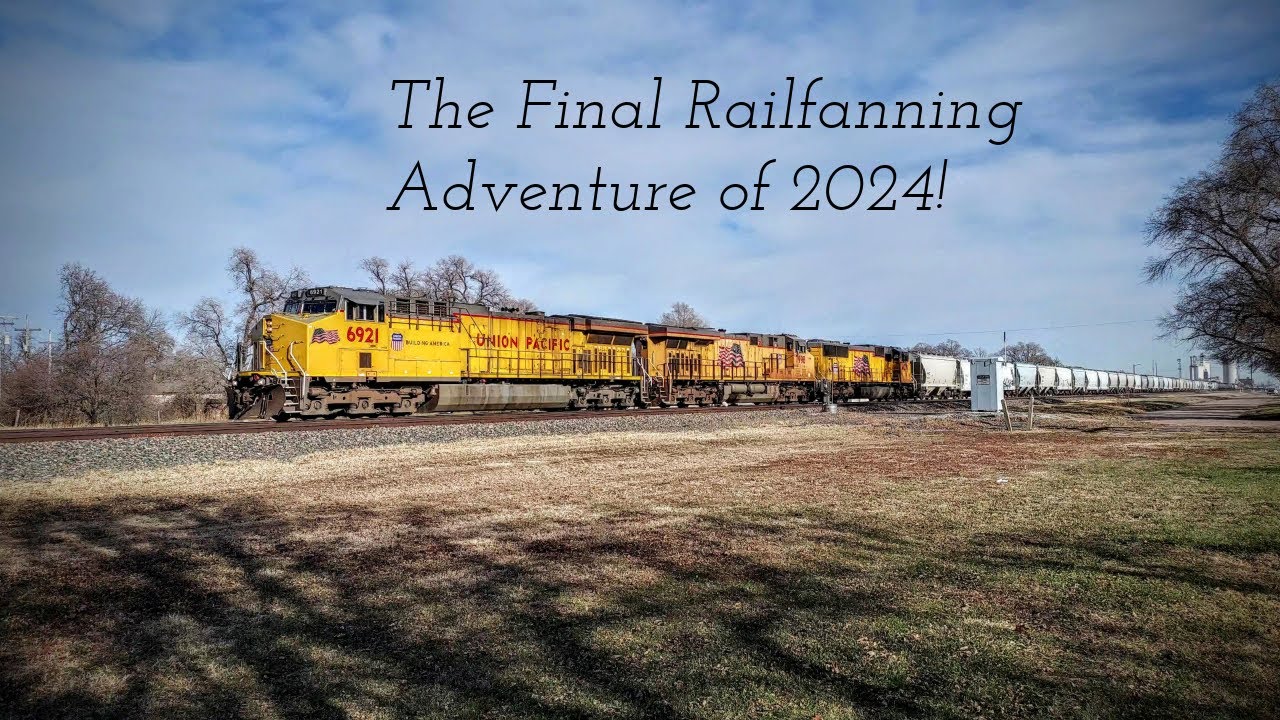 The Final Railfanning Adventure of 2024! UP's Overland route, Grand ...