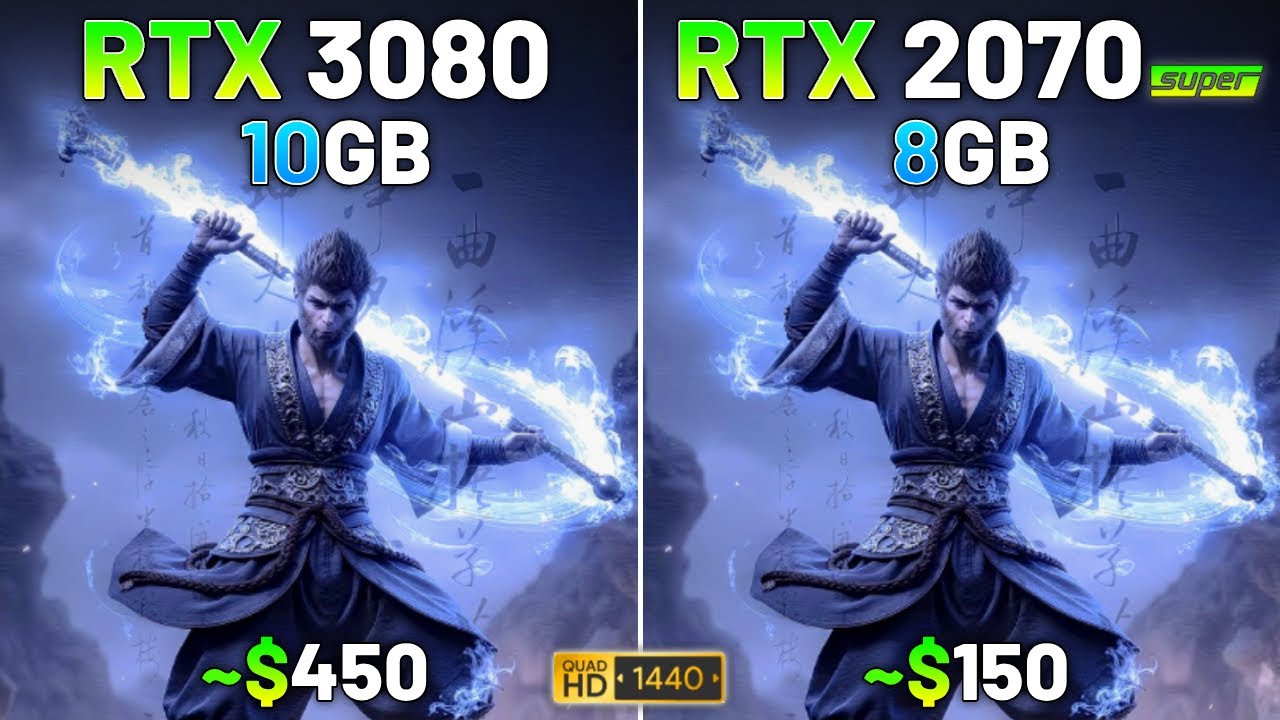 RTX 3080 vs RTX 2070 SUPER | Test in 15 Games | 1440p - YouTube