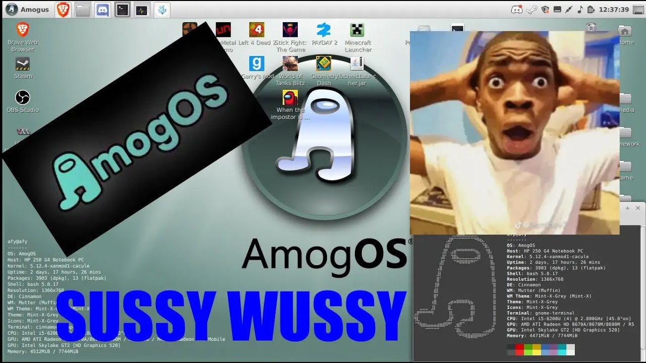Installing AmogOS! - YouTube