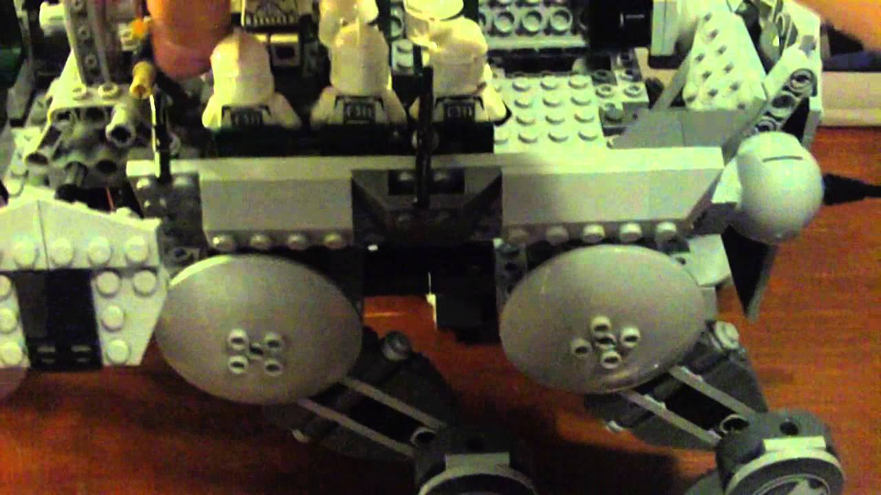 10195 Republic Dropship with AT-OT Walker Review - YouTube