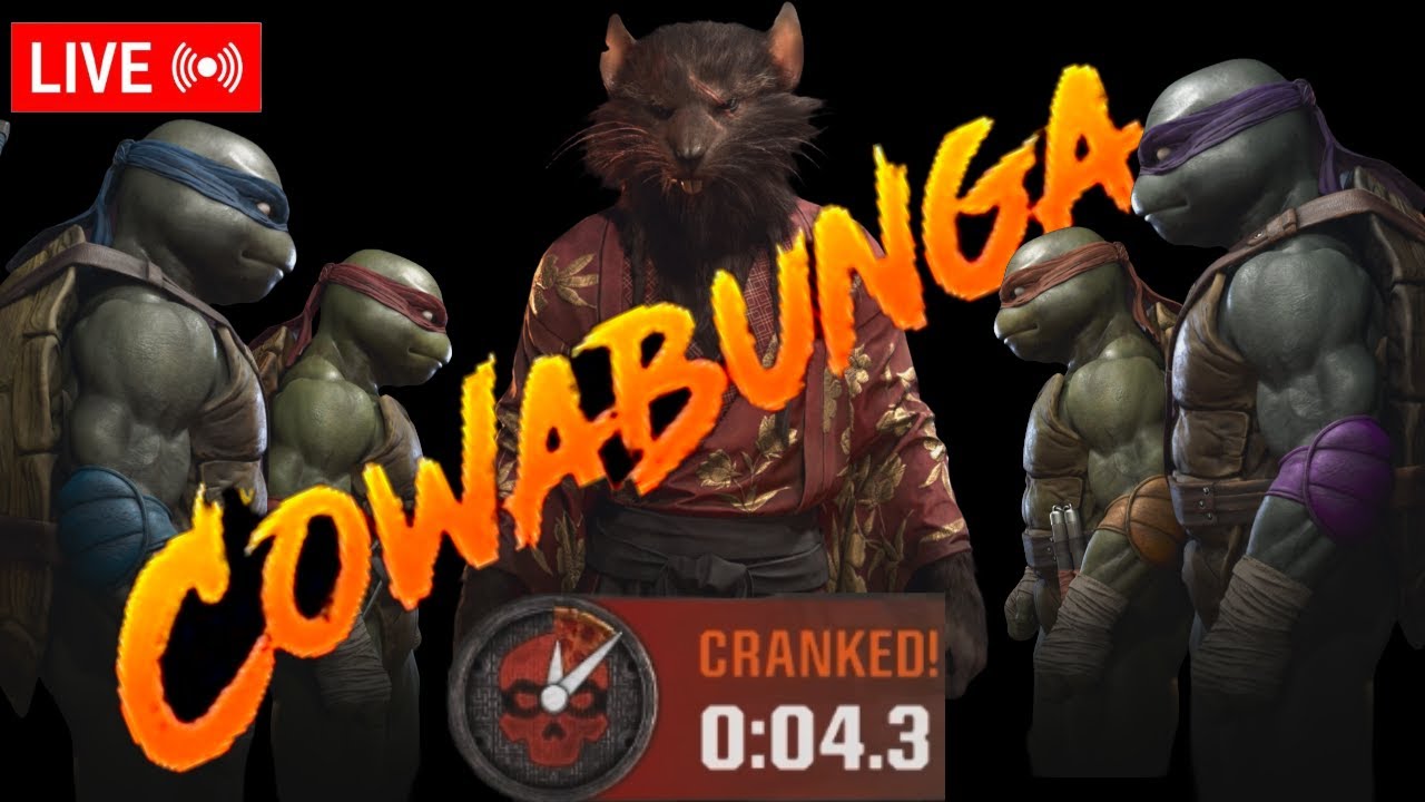 LIVE🔴COWABUNGA CRANKED! BO6 SEASON 2 RELOADED! ZOMBIES!! - YouTube