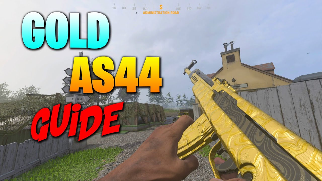 How to get the AS44 Gold in Vanguard (Call of Duty: Vanguard) - YouTube