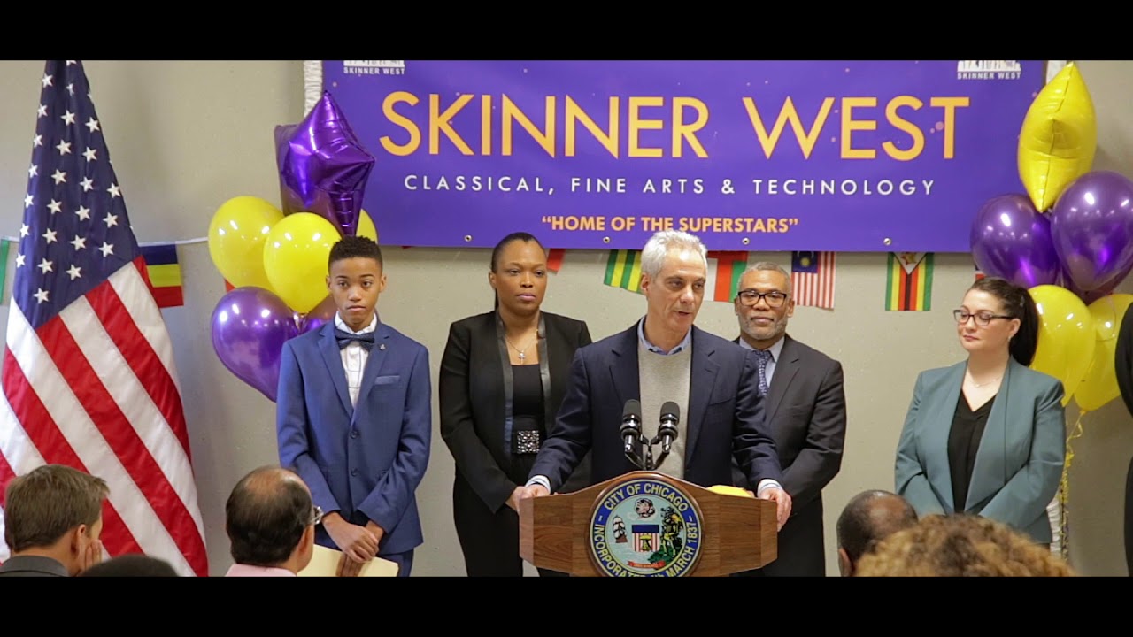 Chicago Public Schools - Skinner West Launches NEW Annex in the 27th ...