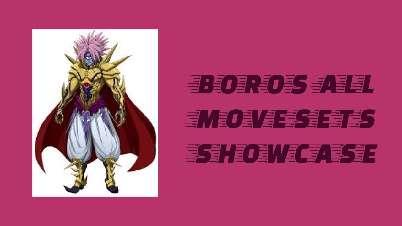Boros (World Destroyer) All Movesets Showcase (TSB Concepts) - YouTube