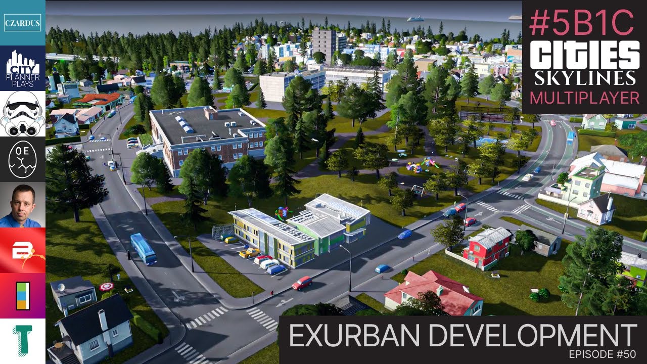 Exurban Development - 5B1C S2 EP50 - Cities Skylines Multiplayer - YouTube